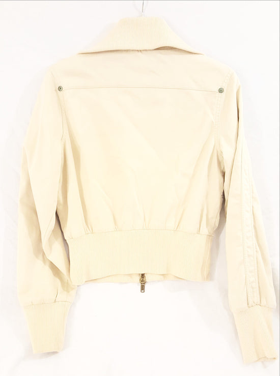 House of Dereon Cream Bomber Jacket – Authentik Attik
